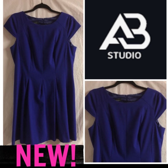 AB Studio | Dresses | New Ab Studio Sleeveless Stretch Dress | Poshmark